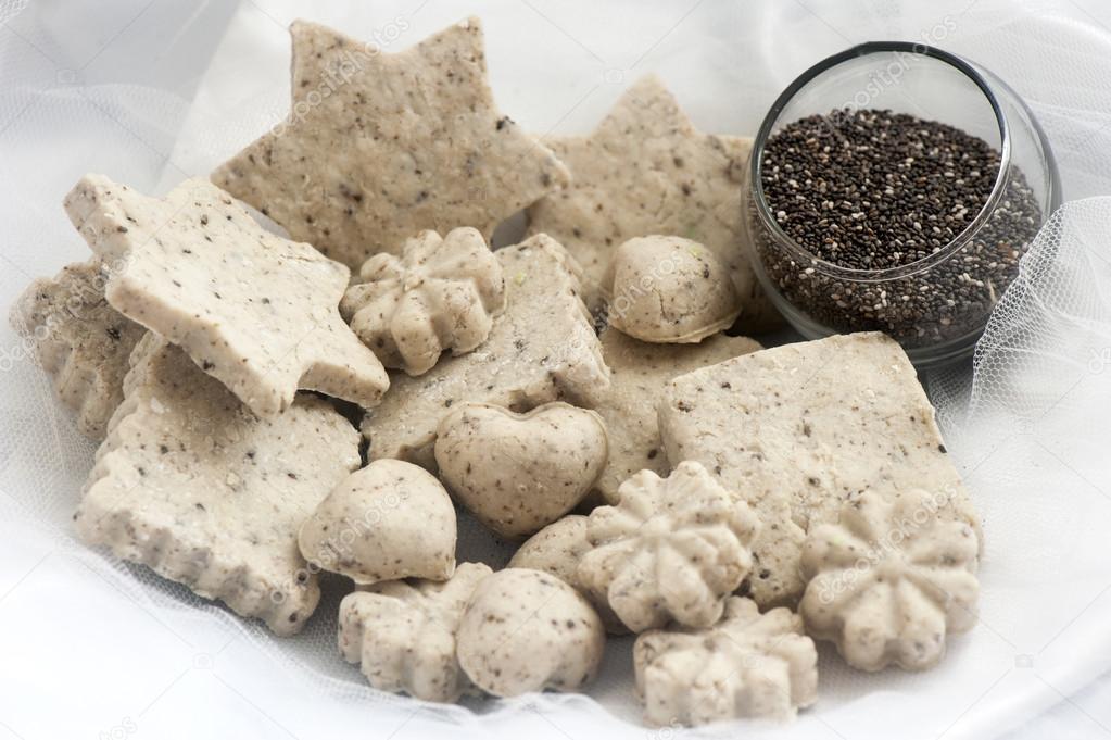 Biolagical home made soap to chia seeds — Stock Photo © Photofollies ...