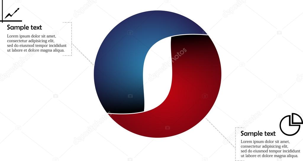 Round infographic Stock Vector Image by ©yommy8008 #56980325