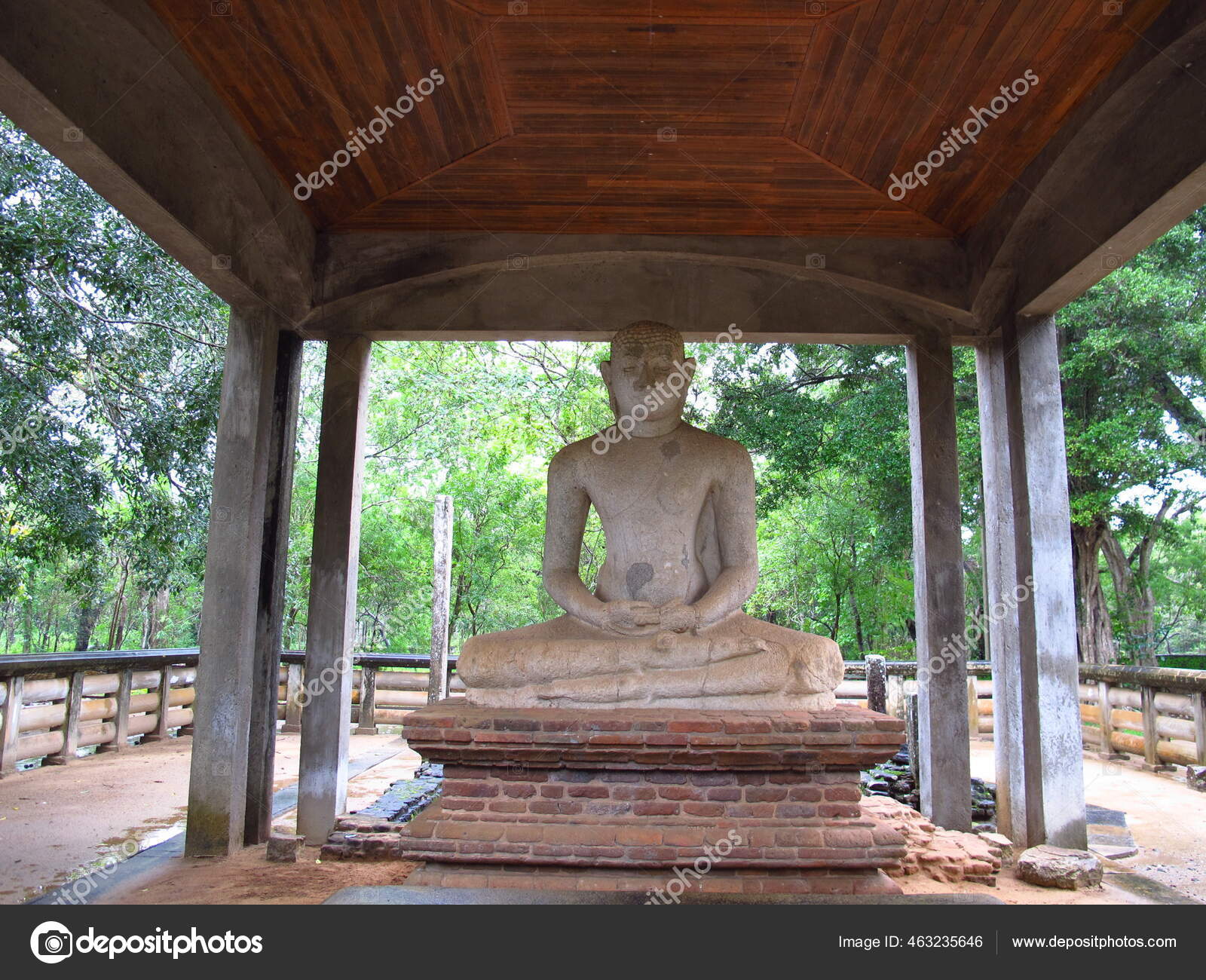 Samadhi Statue Anuradhapura Sri Lanka Stock Photo by ©Strelkov73 463235646