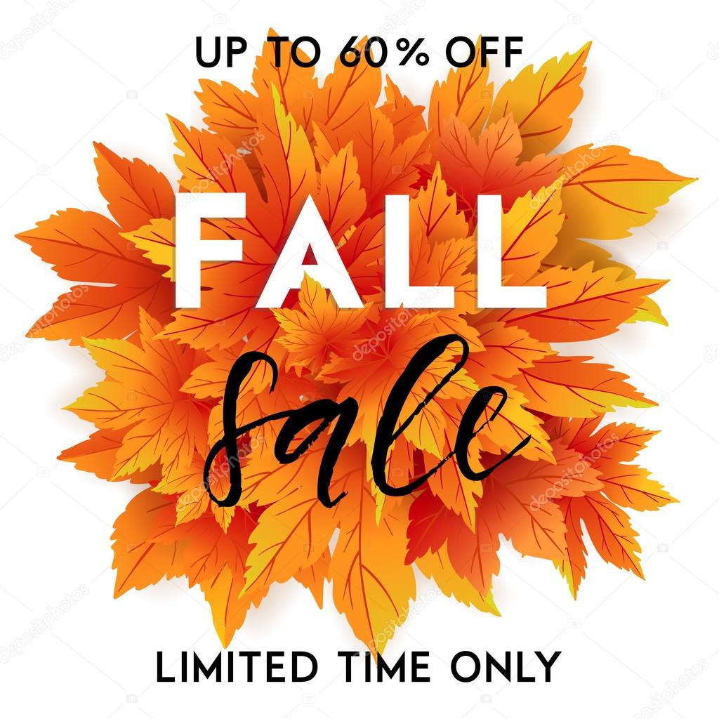 Fall special sale Stock Vector Image by ©artnis #121885200
