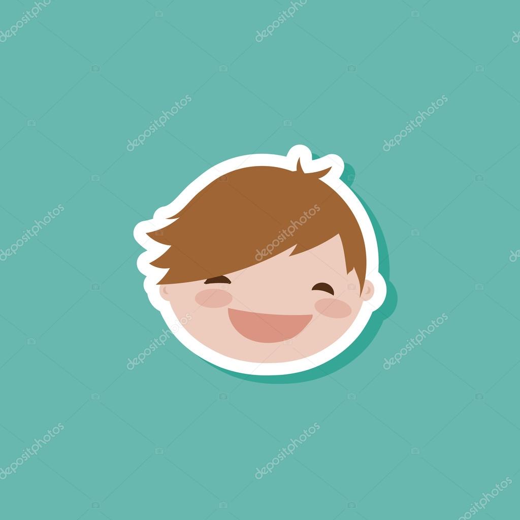 Criança dos desenhos animados bonito Vetor de ©DAVIDS47 101885120