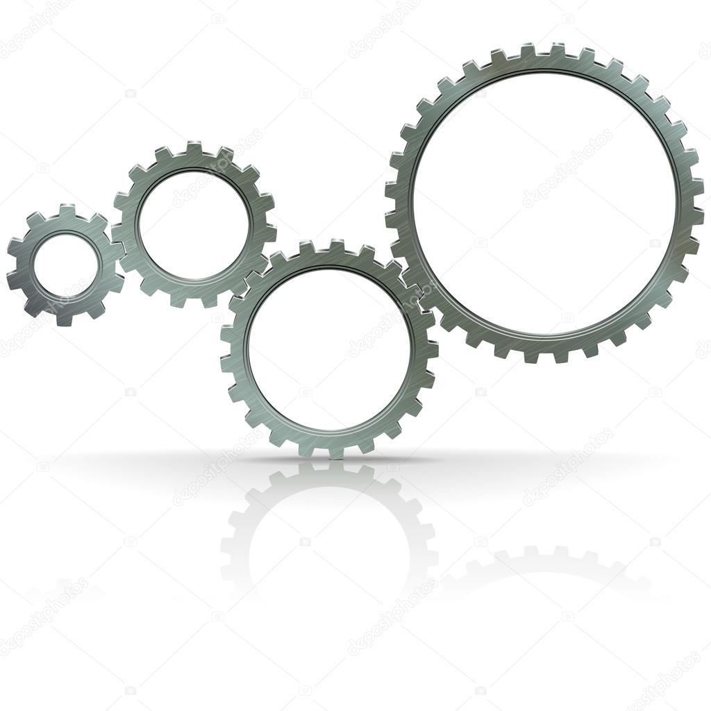 Vector Gears Stock Vector Image by ©dashadima #58101311