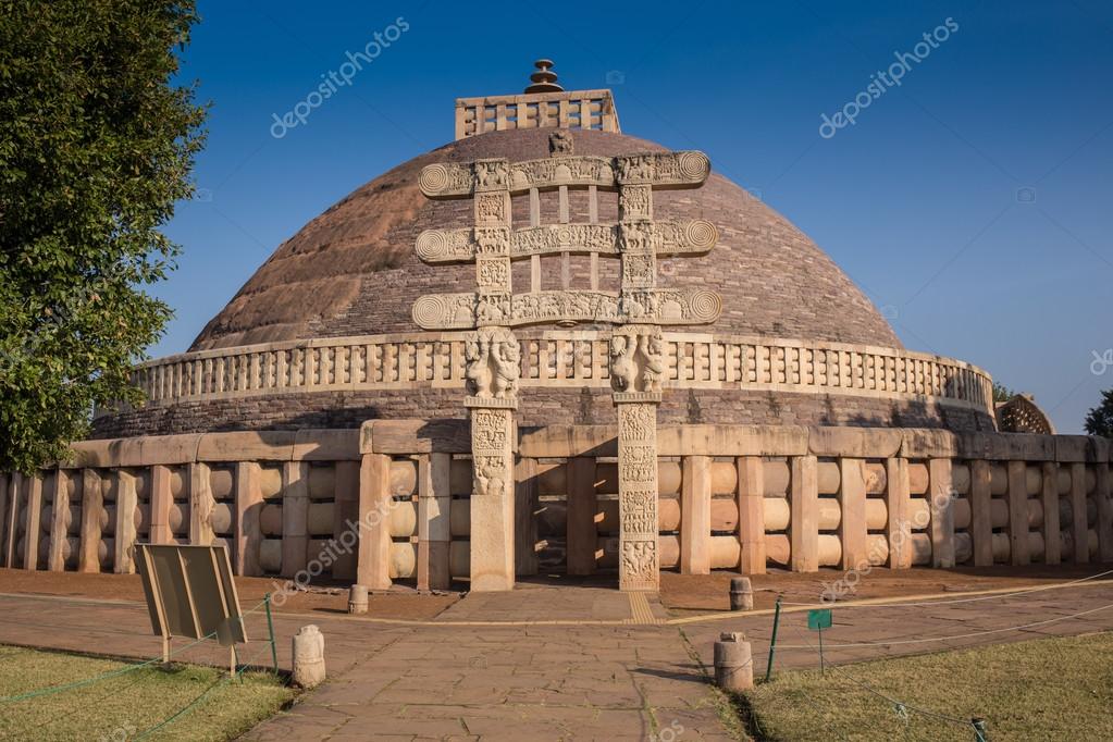 Ancient Great Stupa Stock Photo by ©Wassiliy 76587927