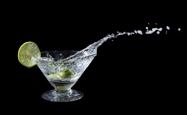 Lime juice splash — Stock Photo © sukr13 #112594826