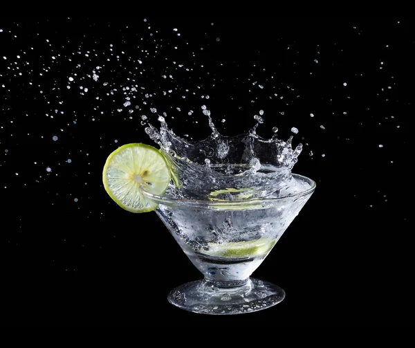 Lime juice splash — Stock Photo © sukr13 #112594826