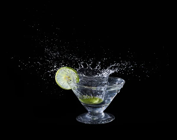 Lime juice splash — Stock Photo © sukr13 #112594826