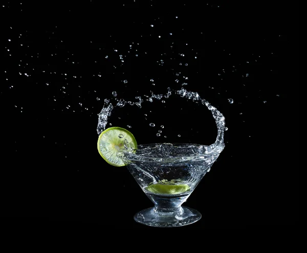 Lime juice splash — Stock Photo © sukr13 #112594826