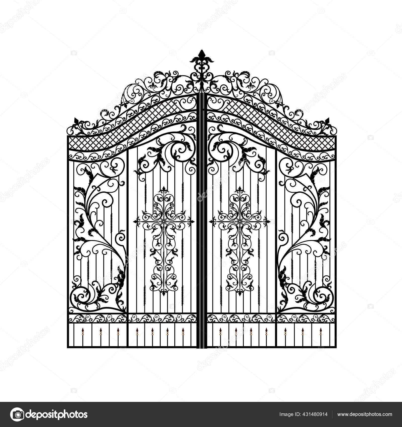 Steel Gate Design Drawings