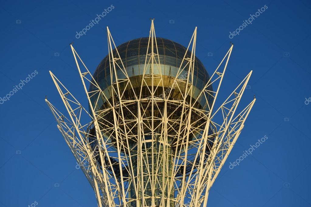 The cupola of the Baiterek tower Stock Photo by ©photographer-20 57955419