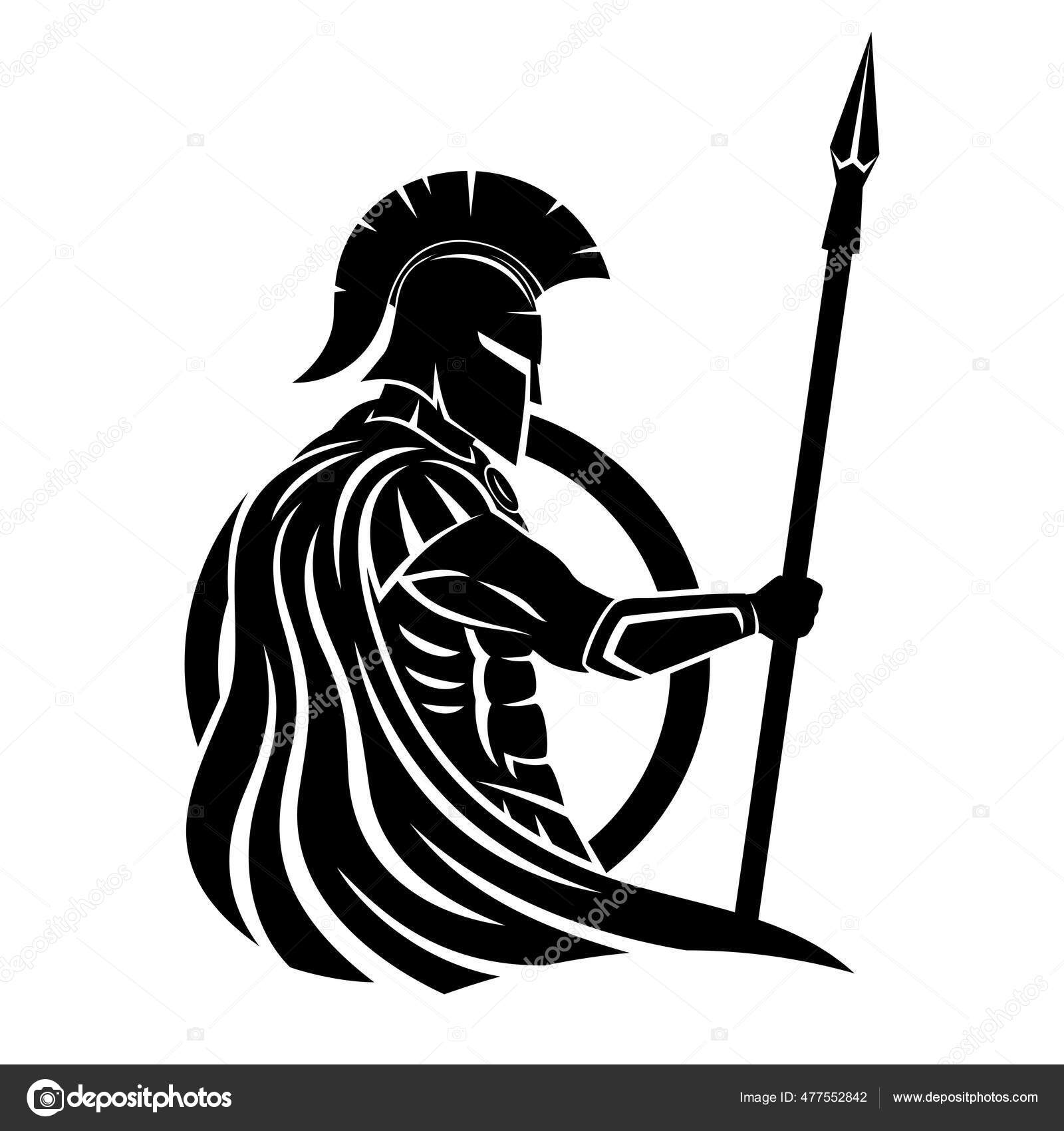 Spartan Spear Vector