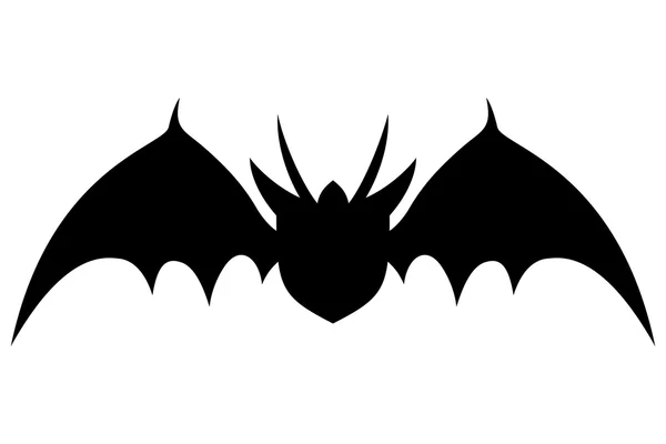 Dragon wings in silhouette — Stock Vector © retroartist #32593479