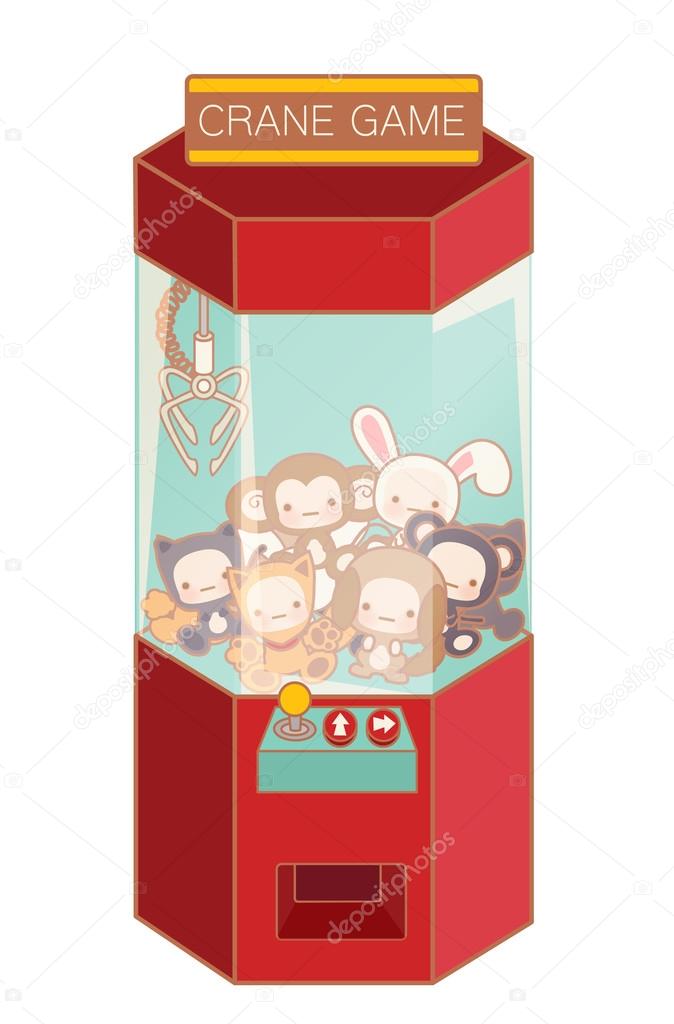 Vintage Carnival Crane Game