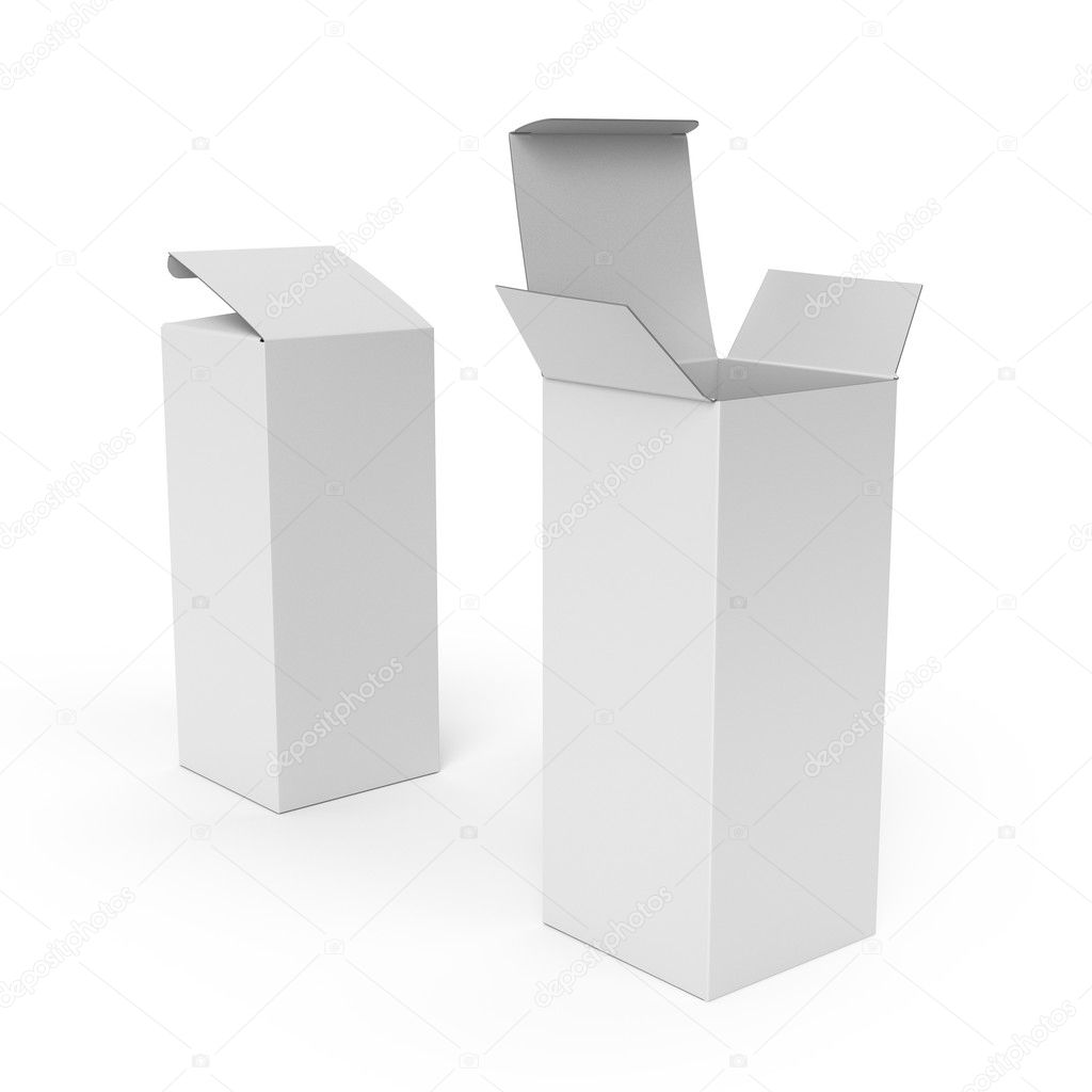 Open and closed blank boxes Stock Photo by ©suchywilk 115948414
