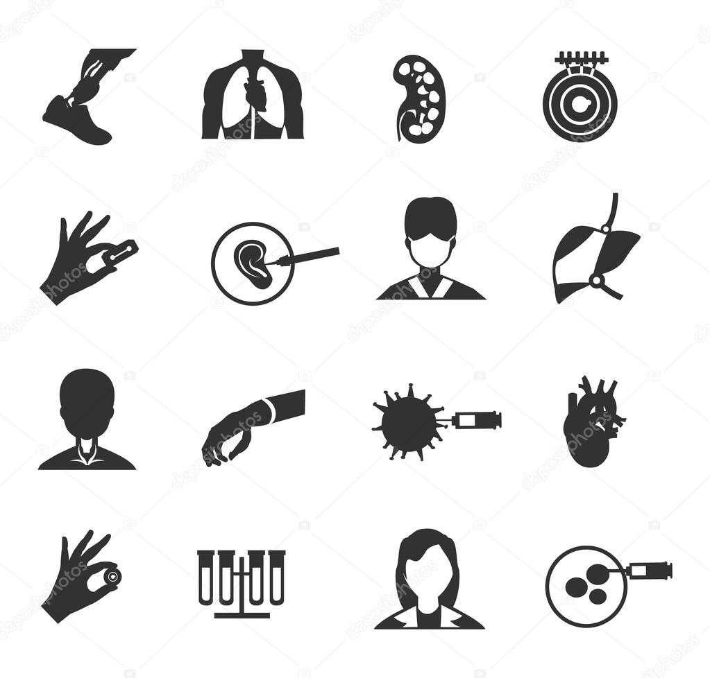 Bioengineering Icon Set Stock Vector Image by ©Mogil #110228750