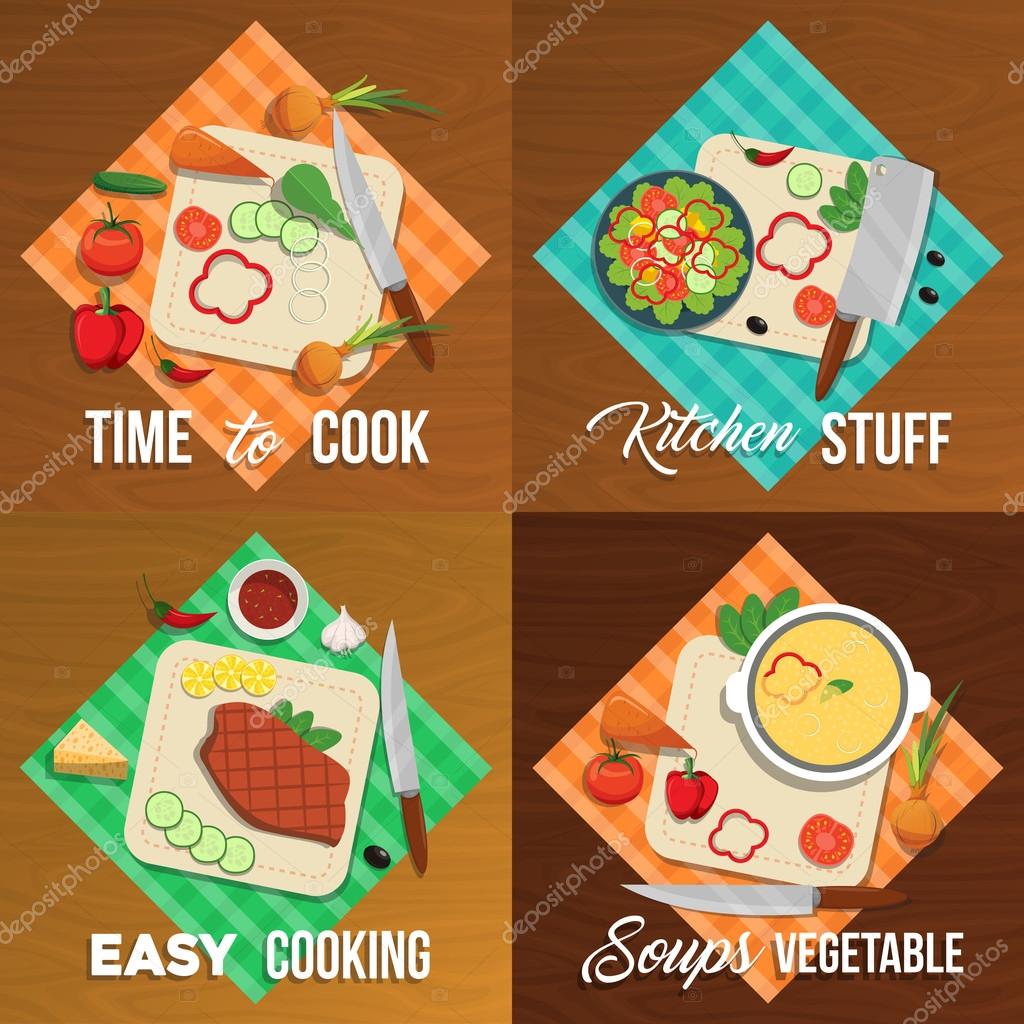 Vegetables Flat Icon Set Stock Vector Image by ©Mogil #115829868
