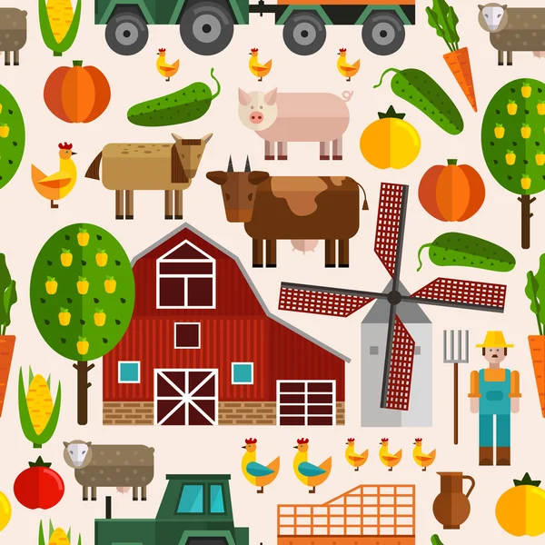 30,415 Farm pattern Vector Images | Depositphotos