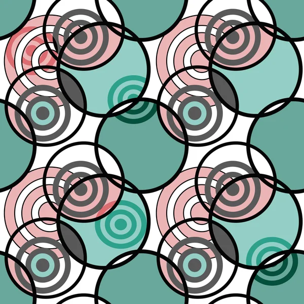 Seamless circle pattern — Stock Vector © TomArt #4029985