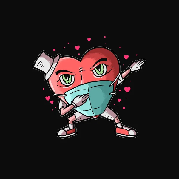 15 Dabbing heart Vector Images, Dabbing heart Illustrations | Depositphotos