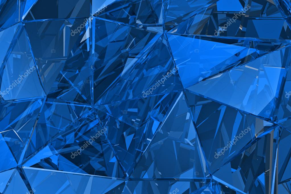 Blue Glass Background