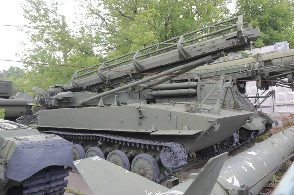 Launcher 9T29 with a rocket 9M21 missile complex 9K52 Luna-M in ...