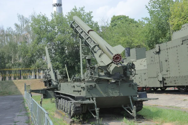 Launcher 9T29 with a rocket 9M21 missile complex 9K52 Luna-M in ...