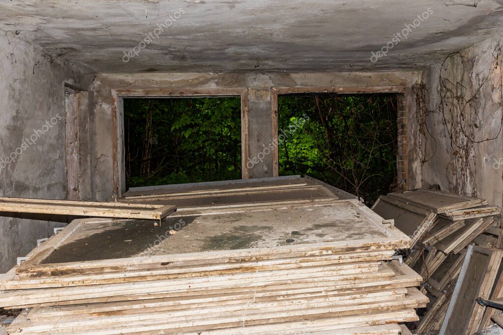 Bajsa, Serbia - 06 de junio de 2021: Interior del Castillo de Zako se ...