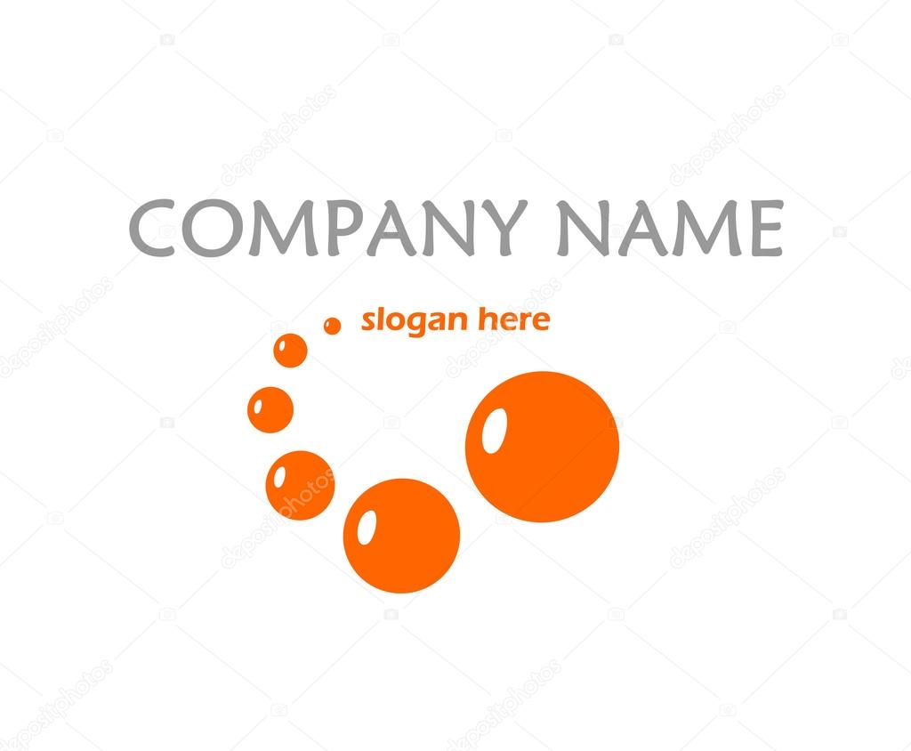 Bubbles logo — Stock Vector © Lucaso #52546613