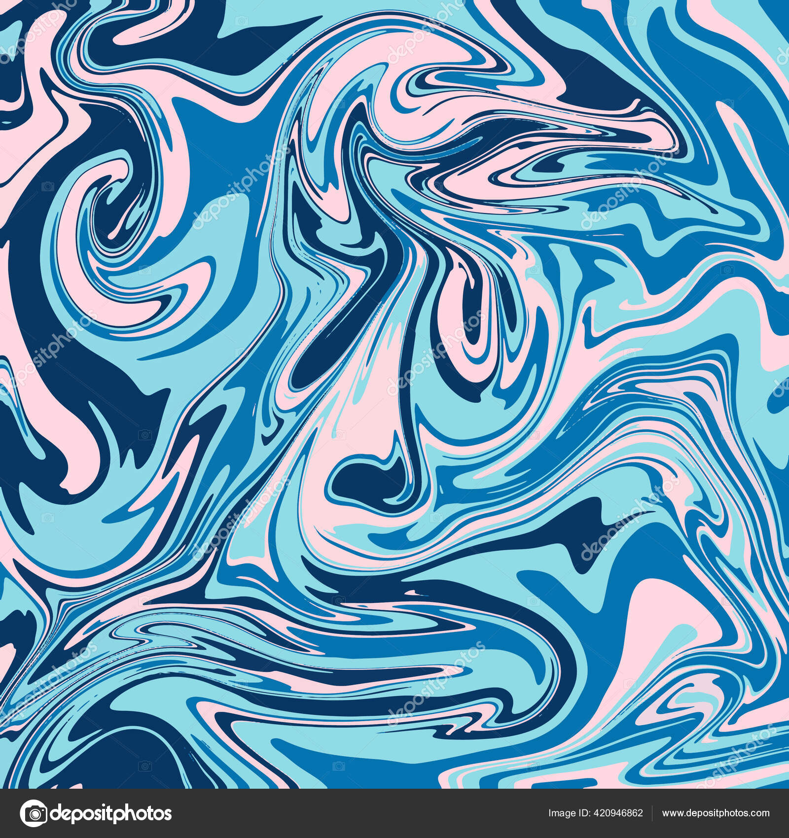 Abstract Acrylic Banner Fluid Art Vector Texture Set Artistic ...