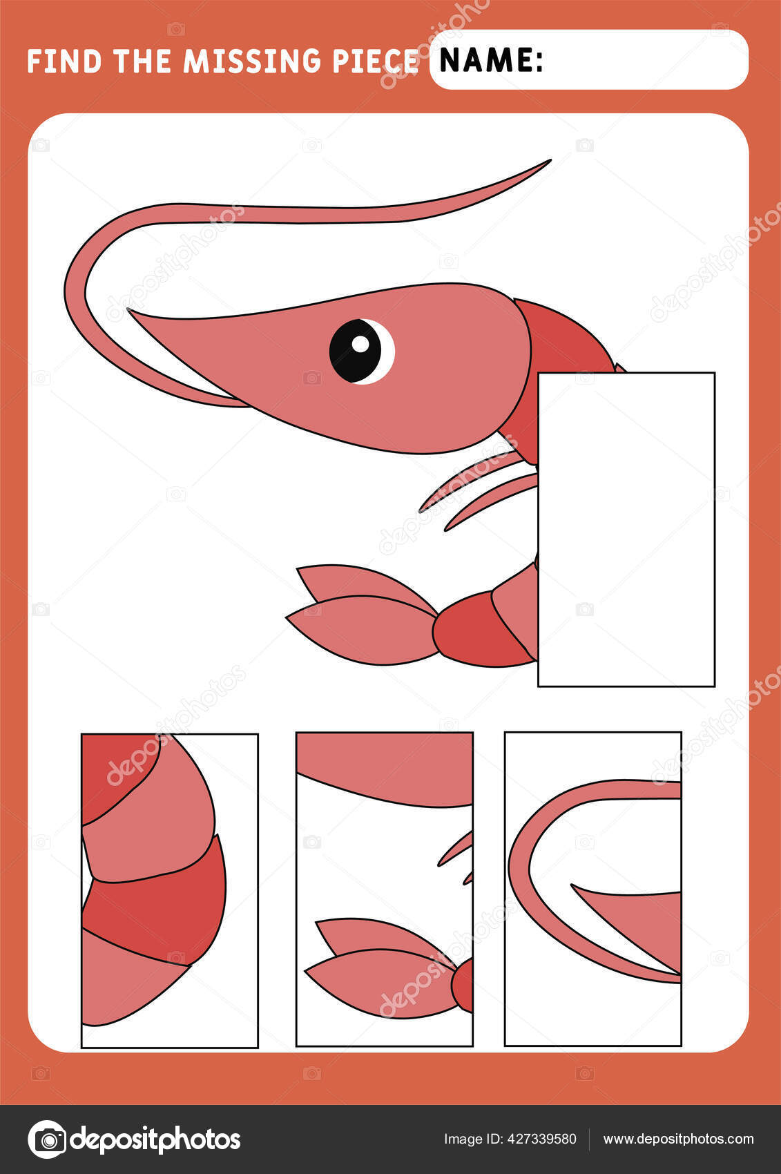 Find Missing Piece Complete Picture Puzzle Kids Activity Funny Little ... Find Missing Piece Complete Picture Puzzle Kids Activity Funny Little ...