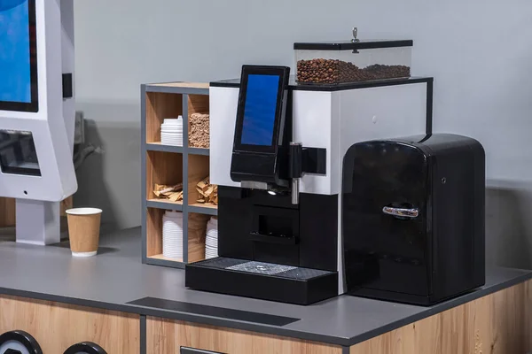 Fully automated coffee machine Stock Photos, Royalty Free Fully ...