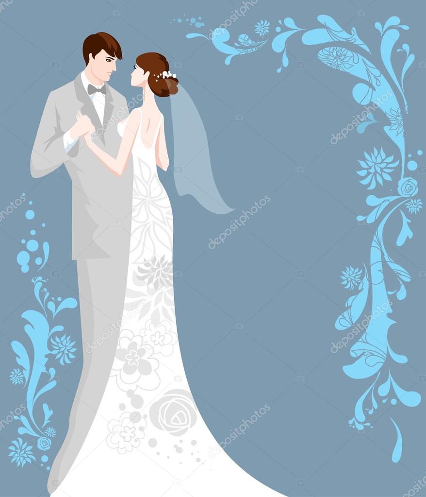 Wedding background with space Stock Vector by ©paprika_ 78817030