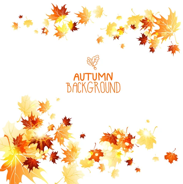 2,224 Flying autumn leaves background Vector Images | Depositphotos