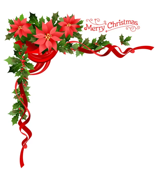 Christmas corner border Vector Images | DepositPhotos