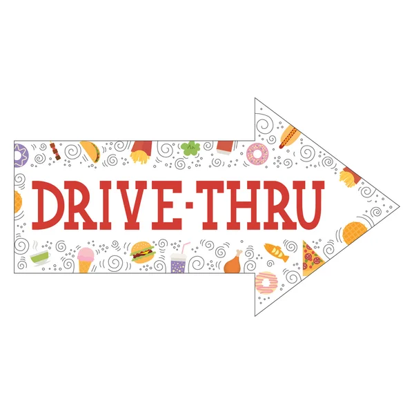 ᐈ Drive thru stock icon, Royalty Free drive thru vectors | download on ...