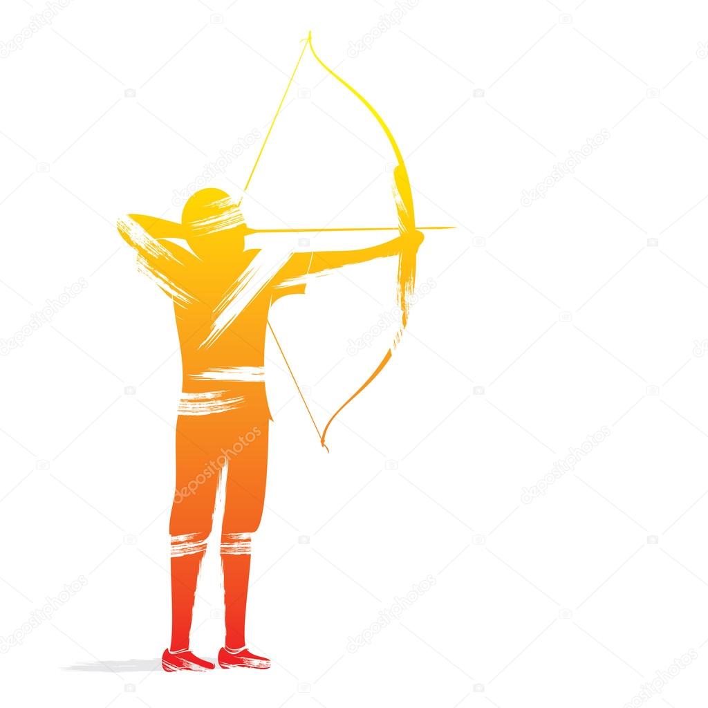 Olympic Archery Symbol