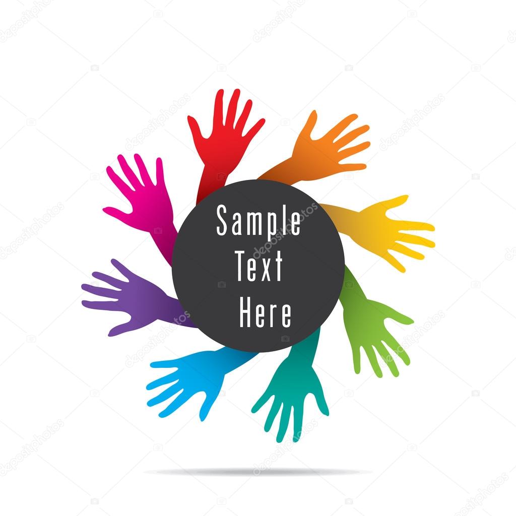 Helping creative label Stock Vector by ©vectotaart 81553496