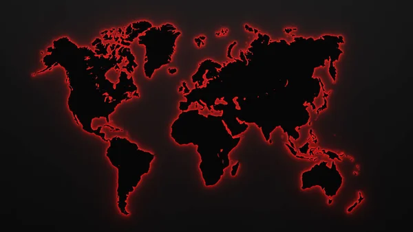 Global map red Stock Photos, Royalty Free Global map red Images ...
