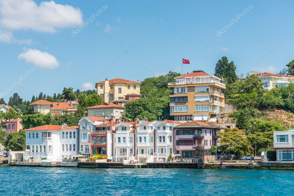 Villas on the Bosphorus Stock Photo by ©vincentstthomas 51850075