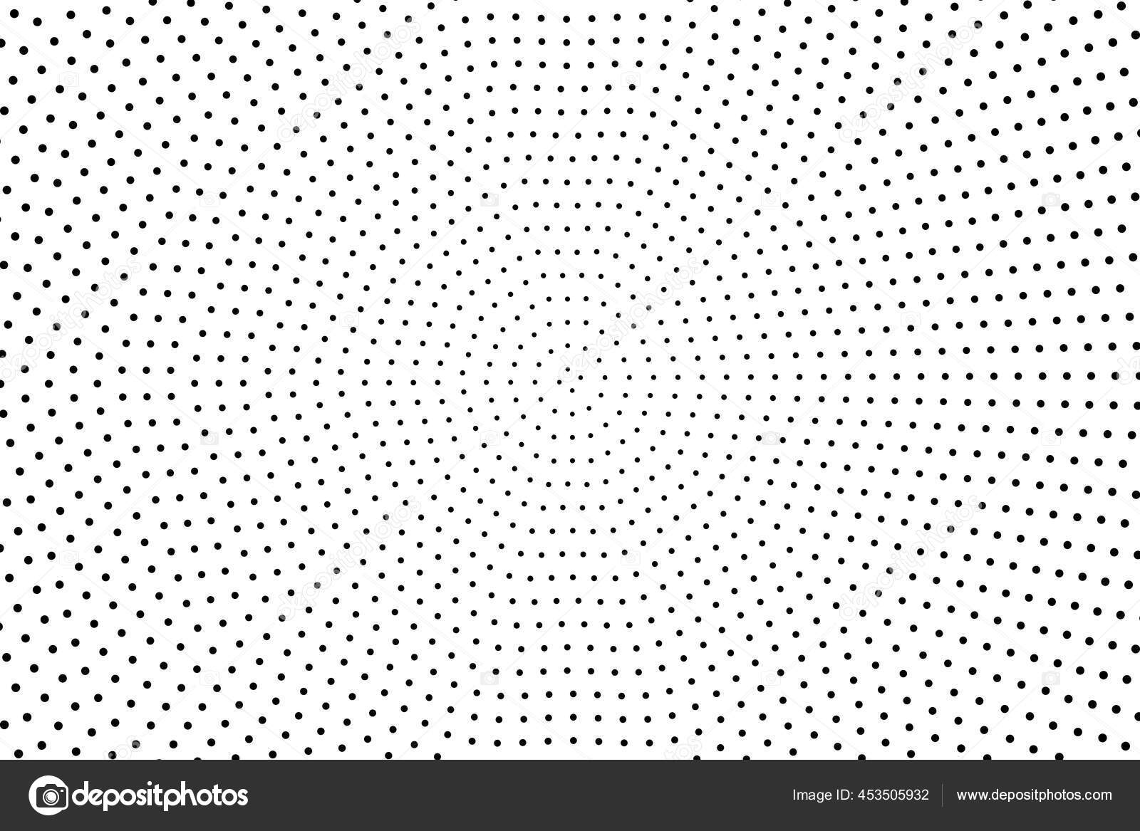 Pop art dots background. Geometric vintage monochrome fade wallpaper ...