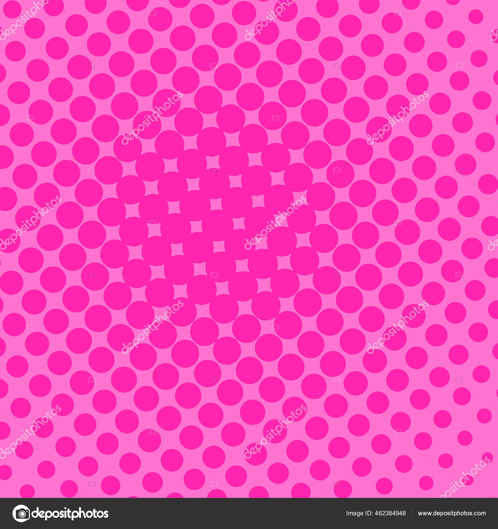 Comic Book Polka Dot Background