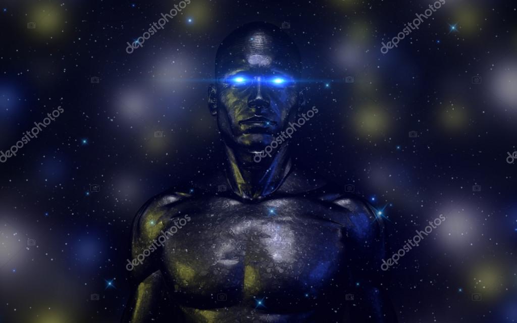 Hi-Tech Android (Robotic Male Model) V1 Stock Photo by ©Activedia 75363497