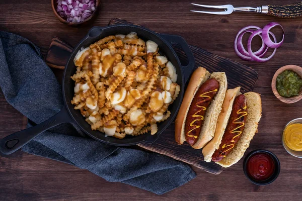 Poutine top view Stock Photos, Royalty Free Poutine top view Images ...