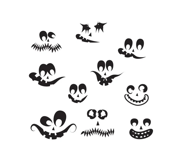 Scary Halloween Face Clip Art