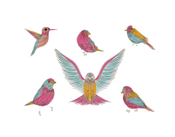 Imagenes de aves dibujadas - Imagui