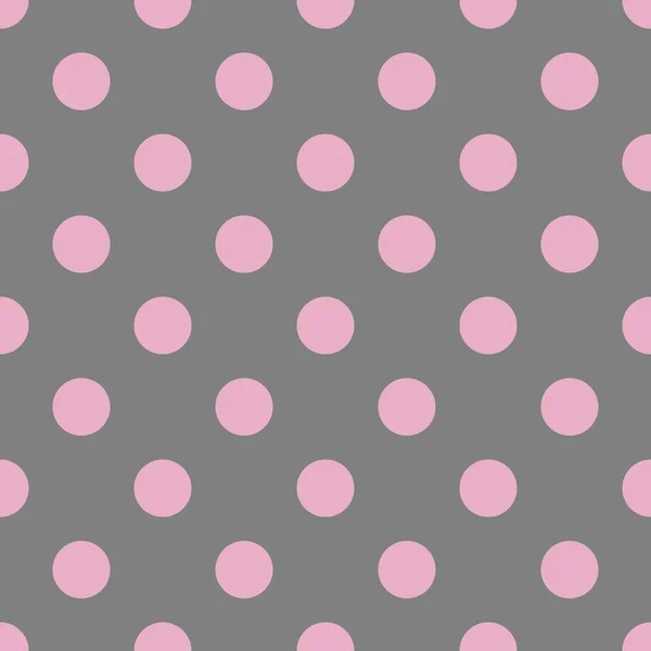 Pink and gray seamless polka dot pattern Stock Vector Image by ...