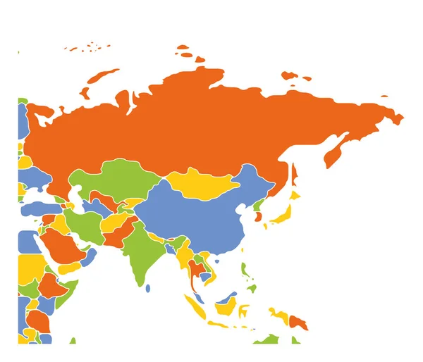 Reversed or upside down political map of World. South-up orientation ...