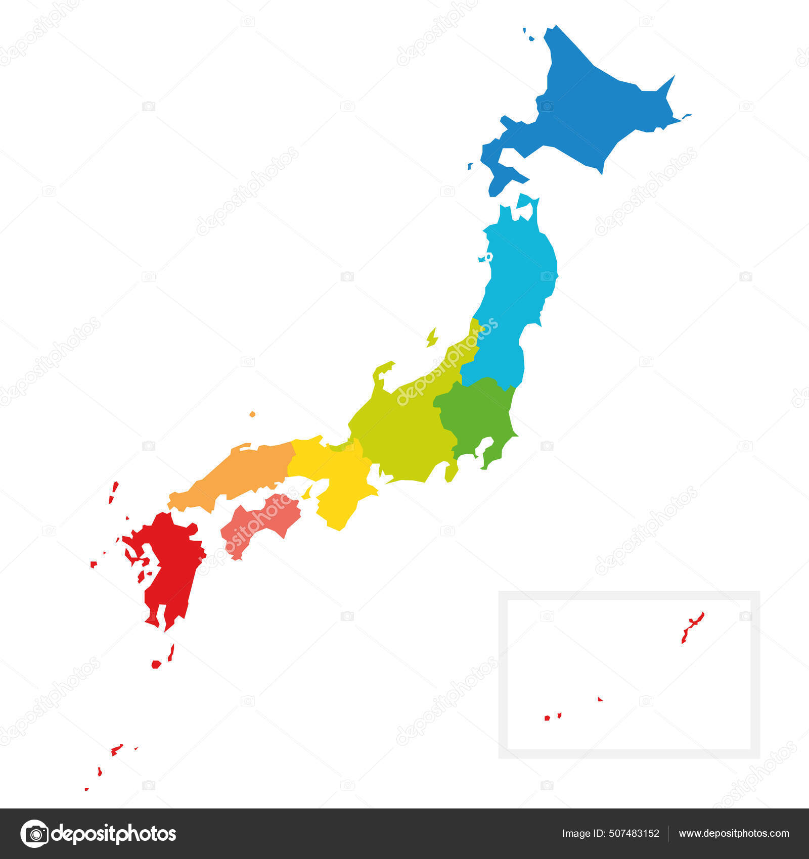 Japan Political Map Order And Download Japan Political Map