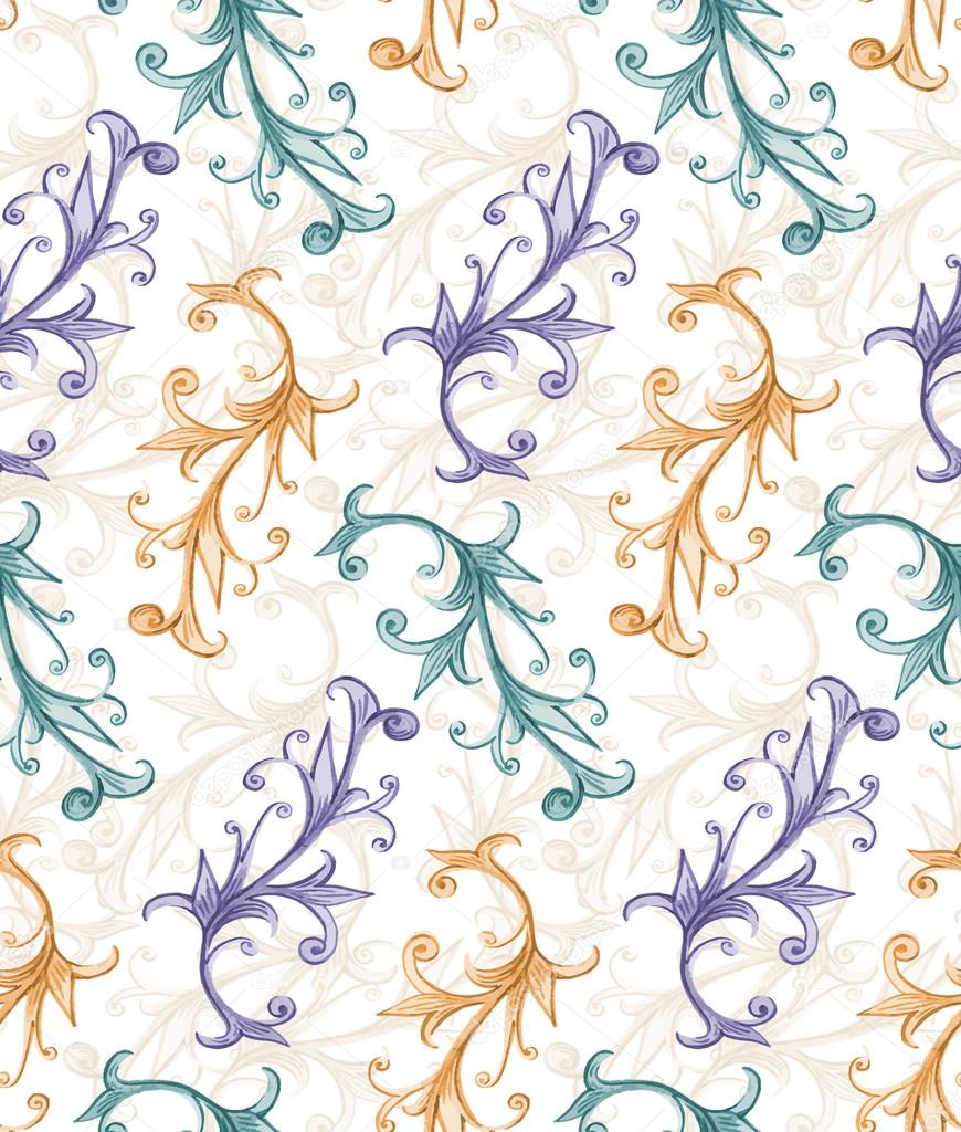 Watercolor Pattern Stock Vector Image By ©jallom 58301429