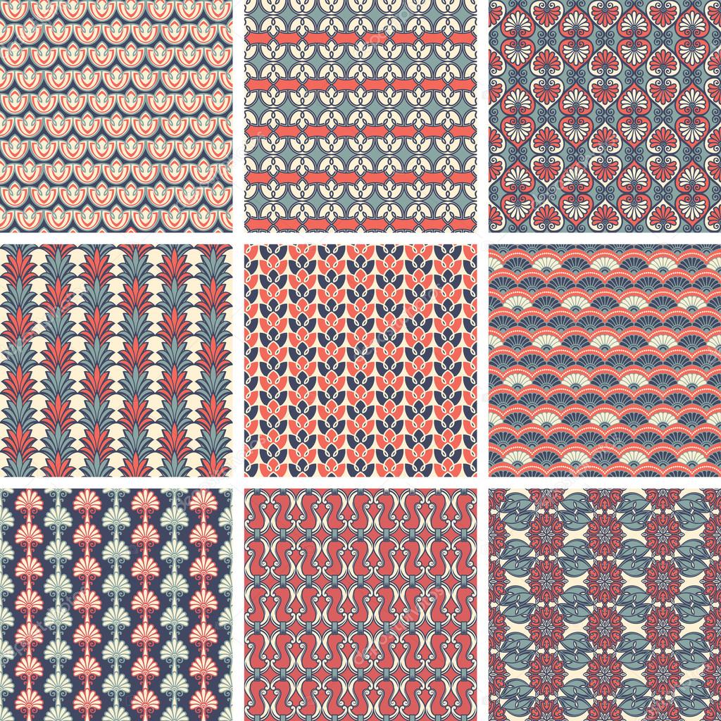 Set of Pattern Stock Vector Image by ©JalloM #65720727