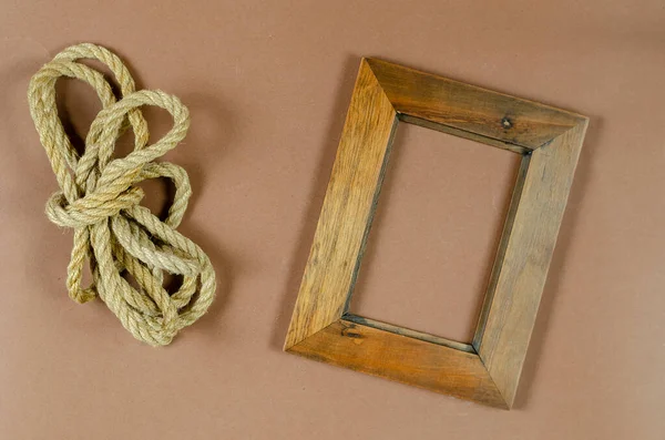 Rope photo frame Stock Photos, Royalty Free Rope photo frame Images ...